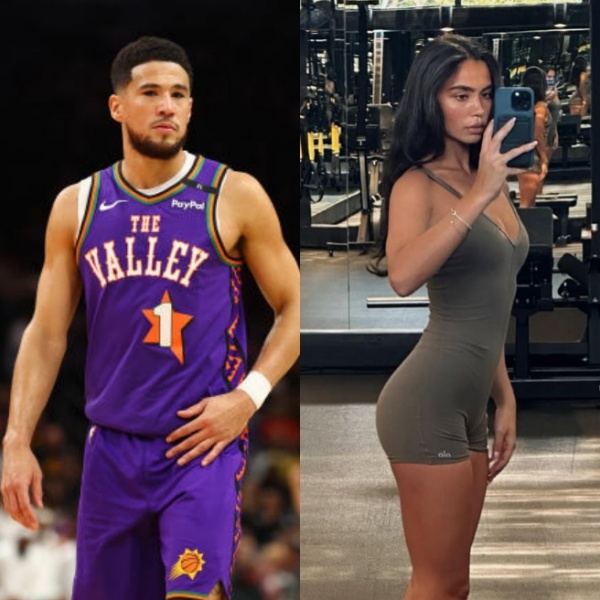 Devin Booker’s Ex-Girlfriend Posts Jaw-Dropping Photo While Wearing Nothing In His Bathroom (PIC ...
